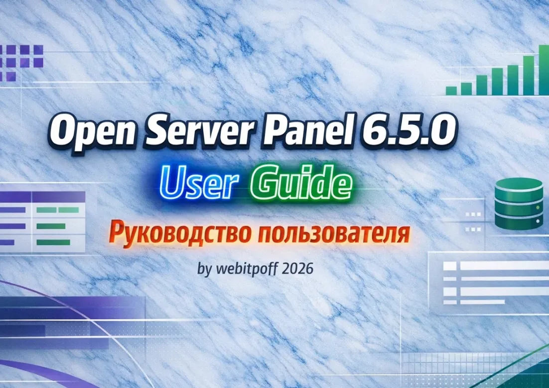 Open Server 6.5.0 is the first launch. User's Guide.